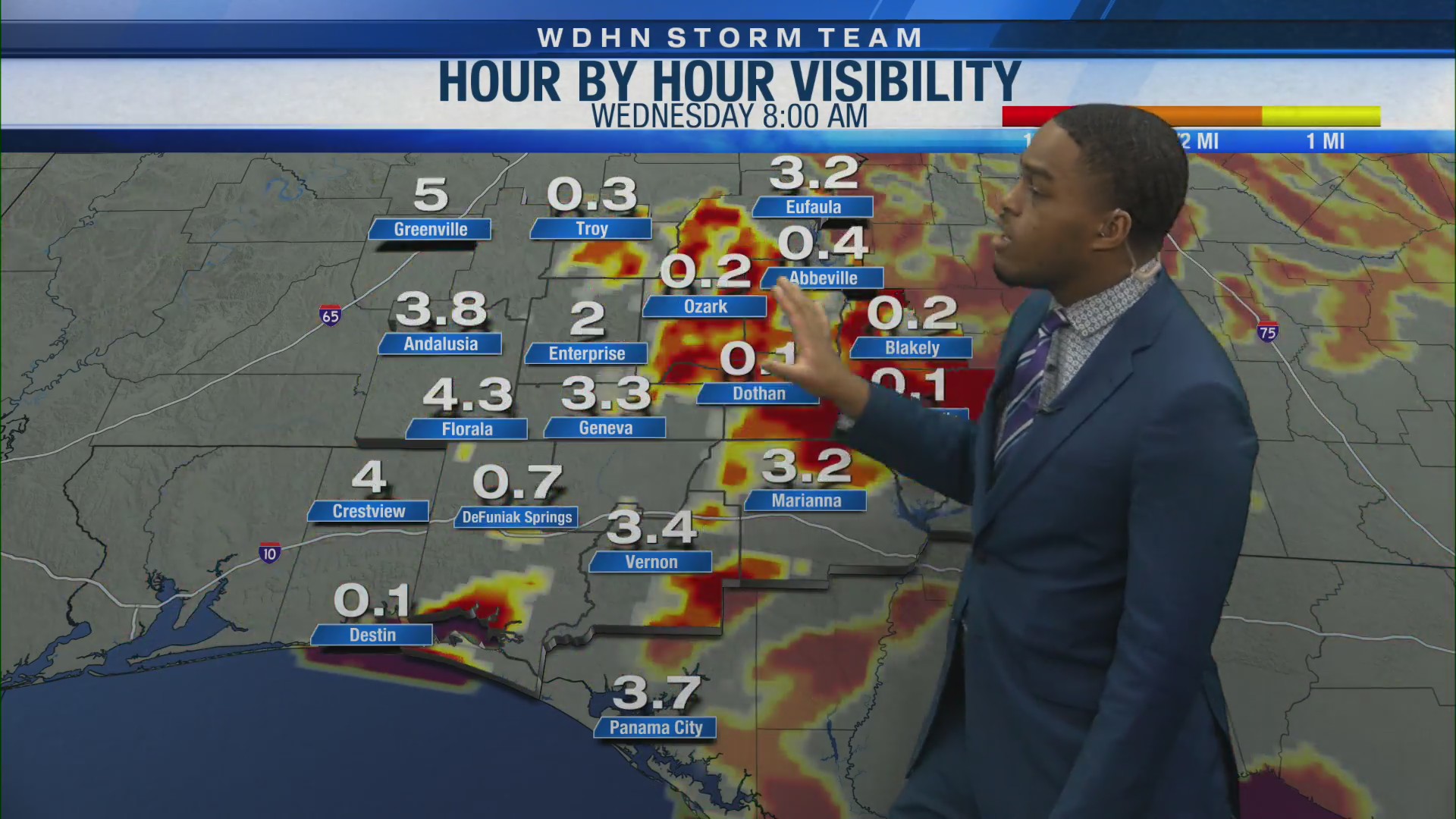 Muggy and foggy the next few mornings! – WDHN – wdhn.com