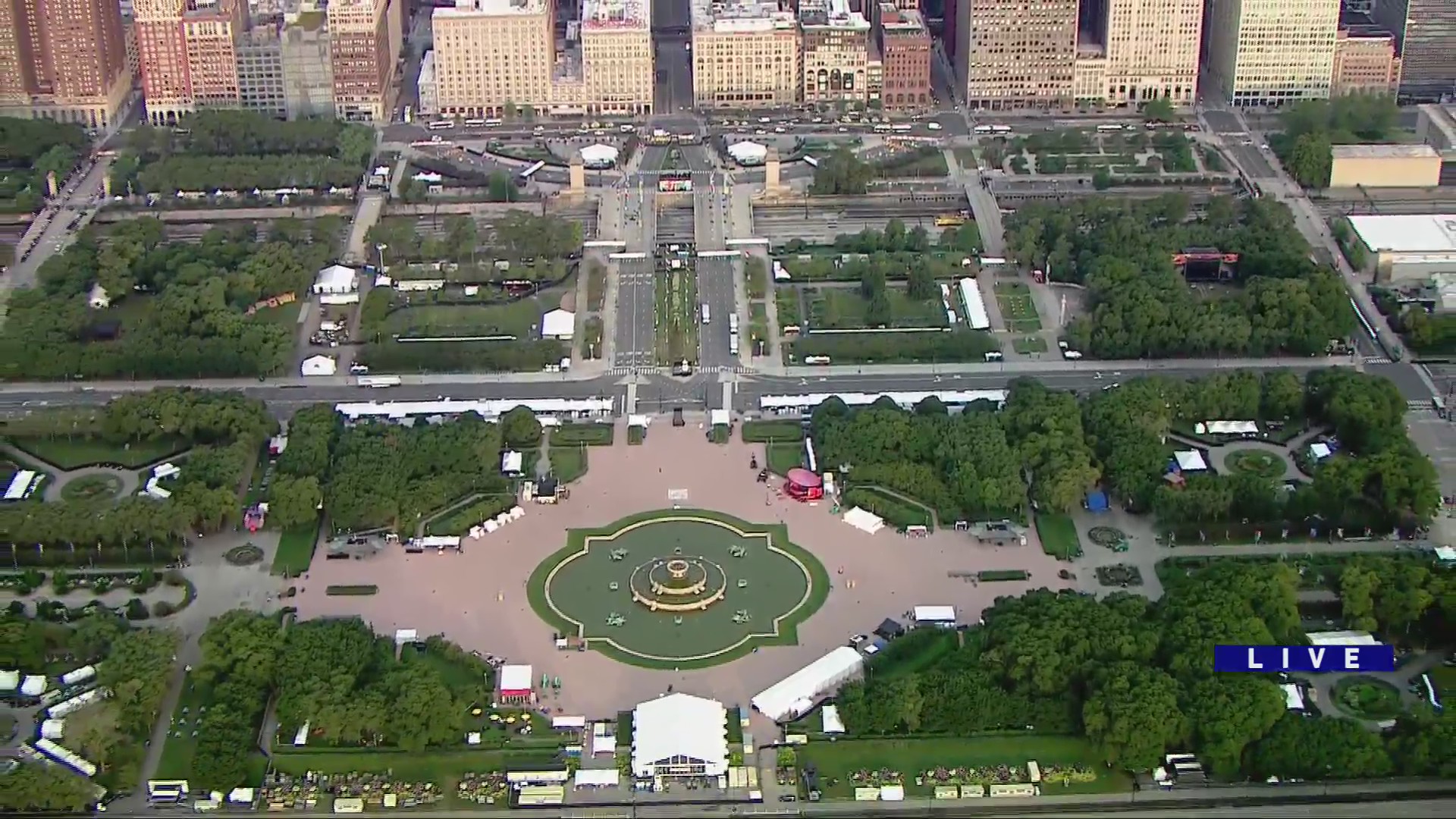 Check out Lollapalooza from above – WGN-TV