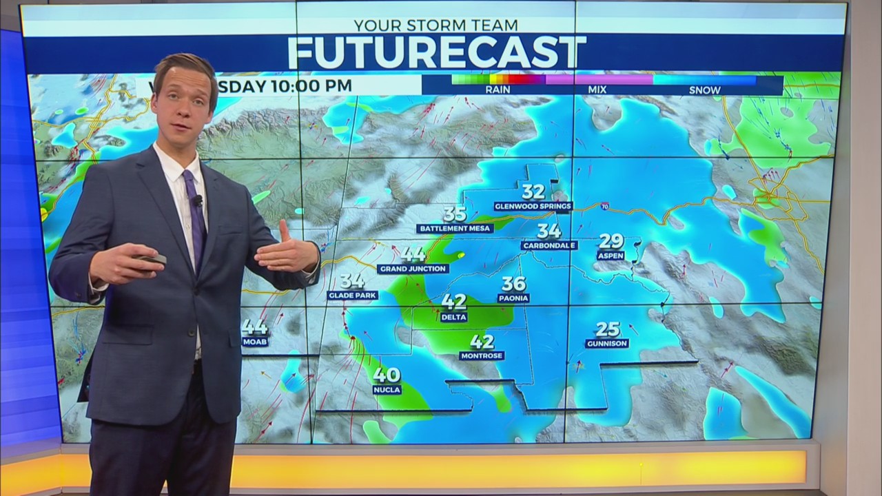 Rain and snow make a return tomorrow night – WesternSlopeNow.com