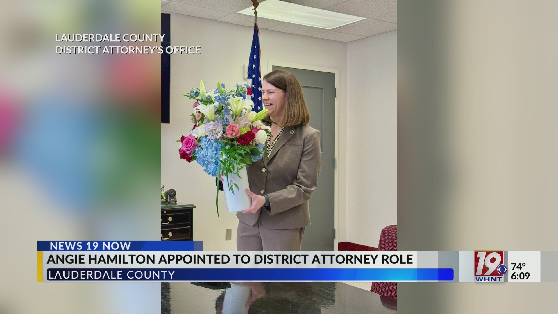 Angie Hamilton Appointed District Attorney | Feb. 19, 2026 | News 19 at ...