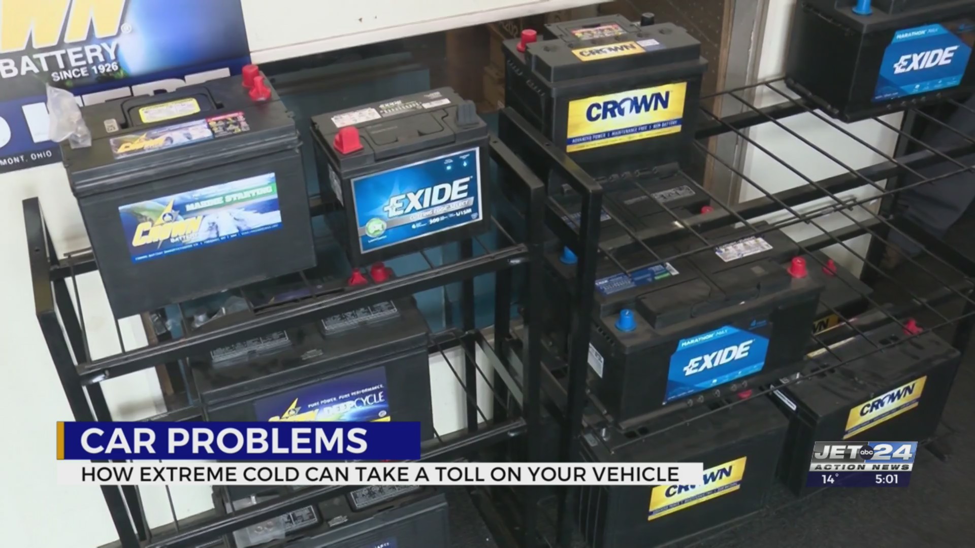 Erie mechanic offers tips to avoid cold-related car troubles, battery ...