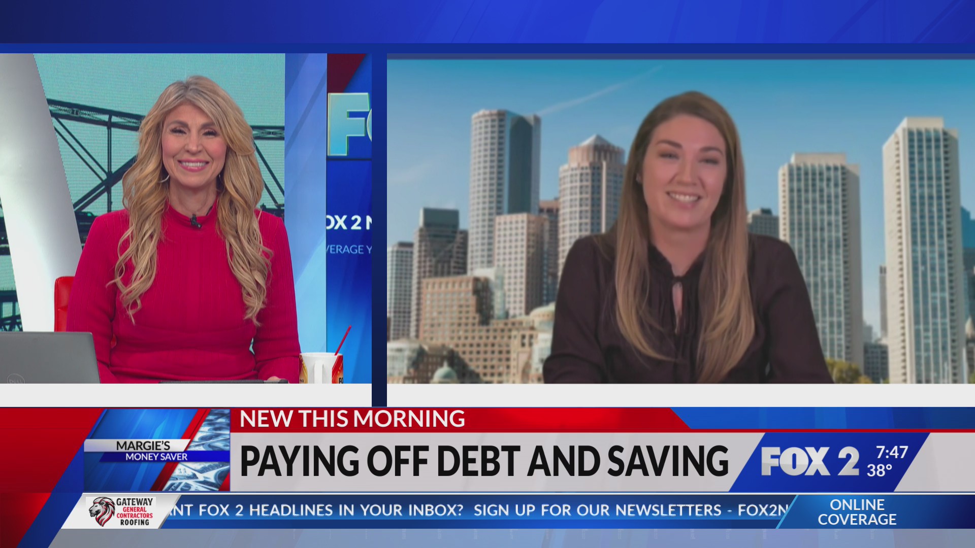 Paying off debt and saving – FOX 2
