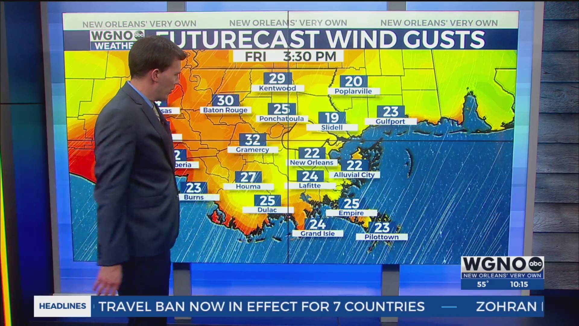 A blustery Friday to wrap up the week – WGNO