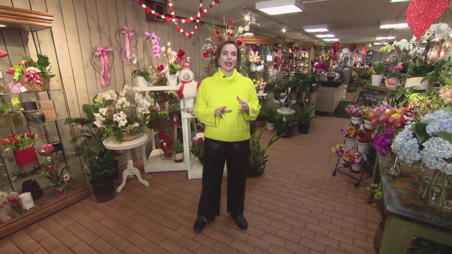Ana and Allison discuss flower arrangements for Valentine’s Day and ...