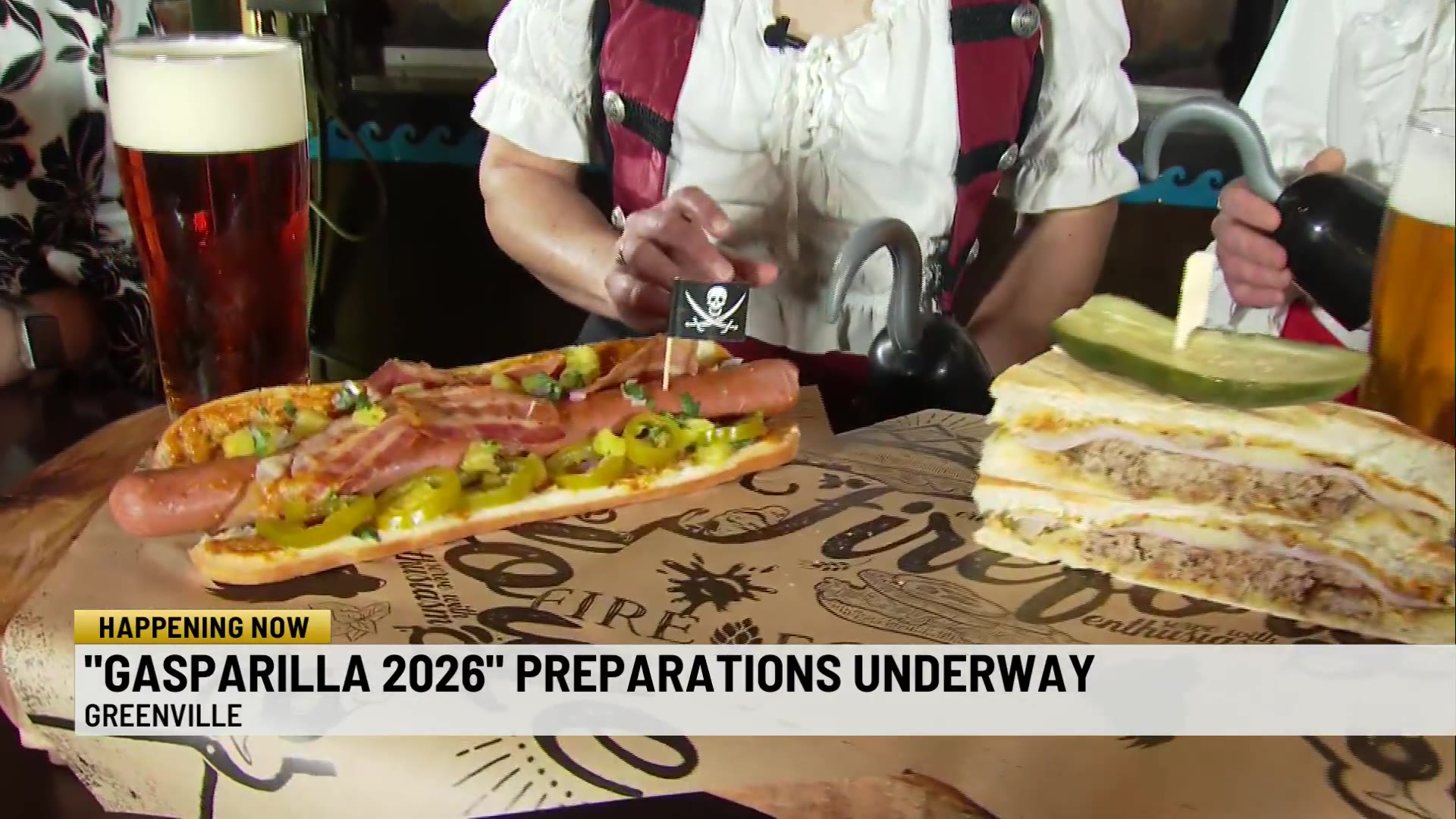 Gasparilla Pirate Invasion Day celebrated in Greenville Saturday – WSPA ...