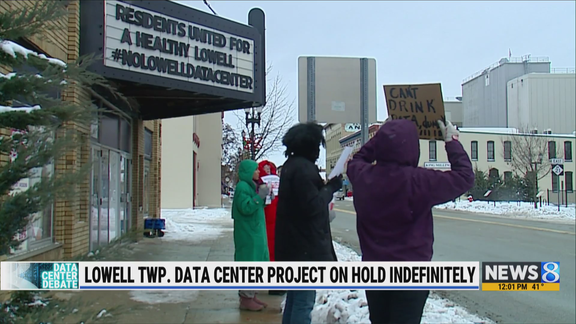 Lowell Township tabling data center rezoning request – WOODTV.com