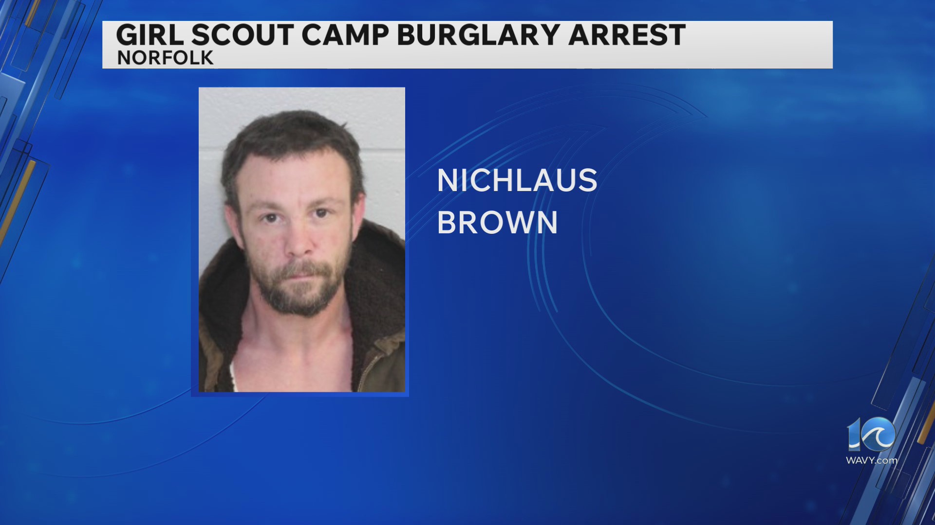 Man arrested for burglary at Girl Scout Camp Apasus – WAVY.com