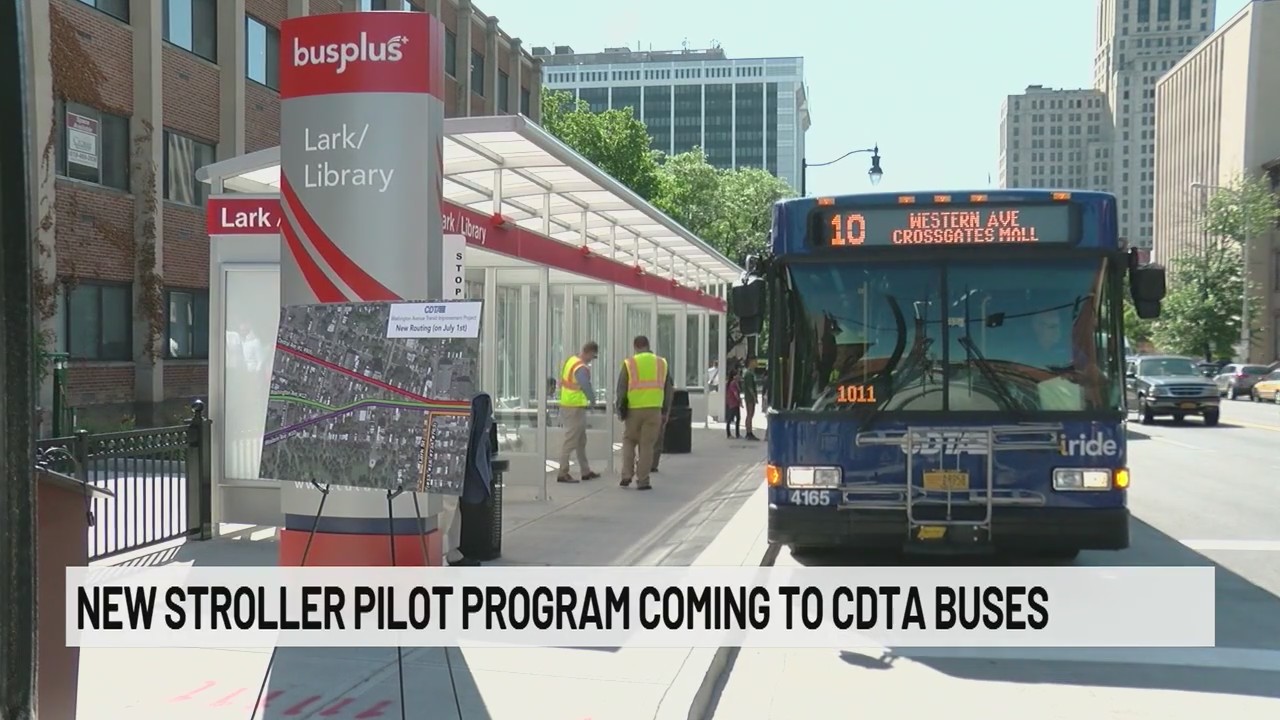 New stroller pilot program coming to CDTA buses – NEWS10 ABC