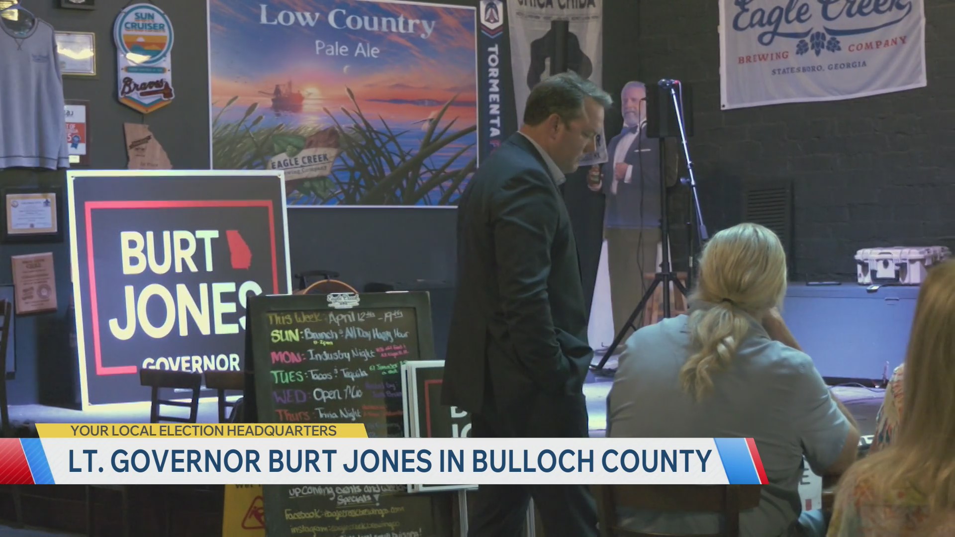 Burt Jones speaks in Bulloch County – WSAV-TV