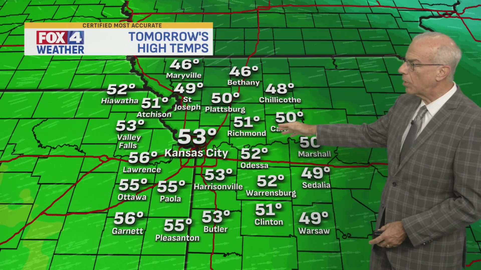 Tuesday night forecast – FOX 4 Kansas City WDAF-TV | News, Weather, Sports