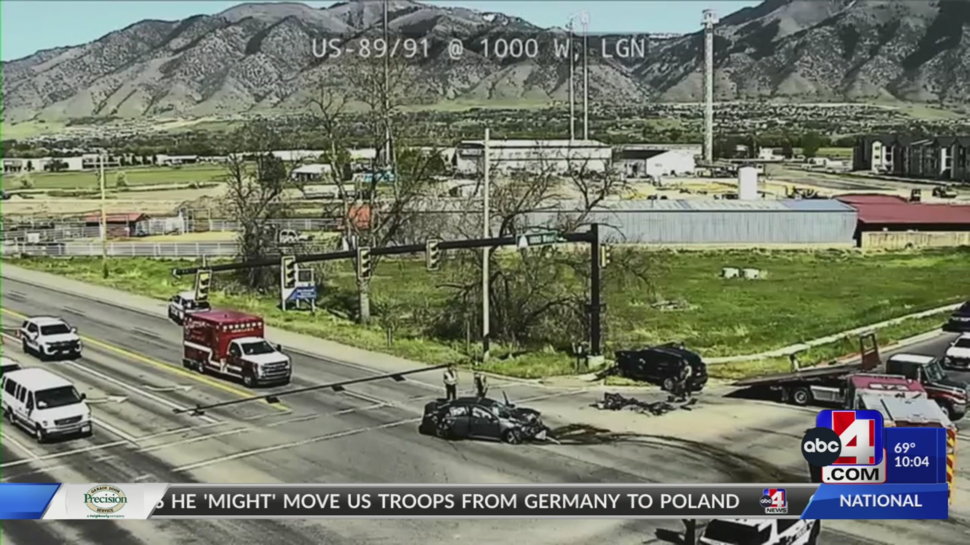 US-91 crash in Logan sends 5 to hospital, including 3 minors – ABC4 Utah