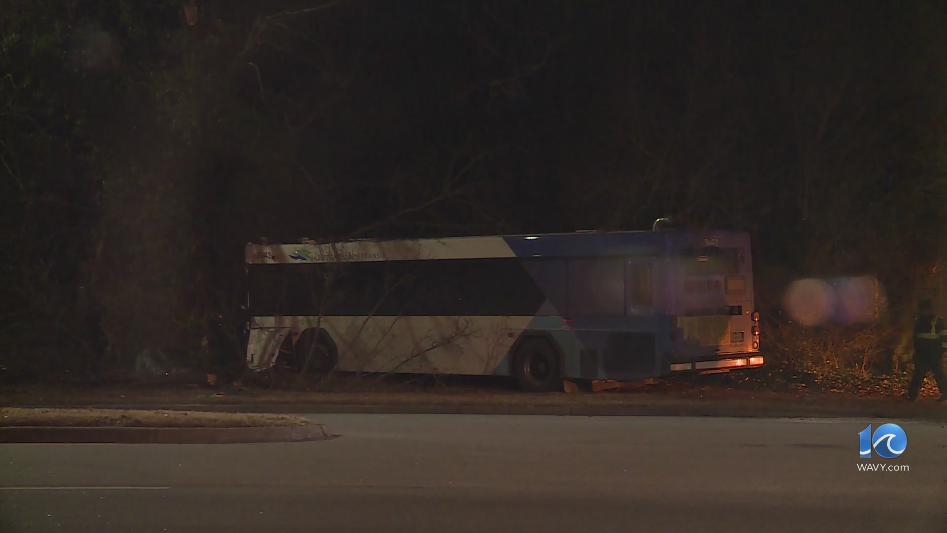 Hampton Roads Transit bus involved in crash, driver airlifted for ...