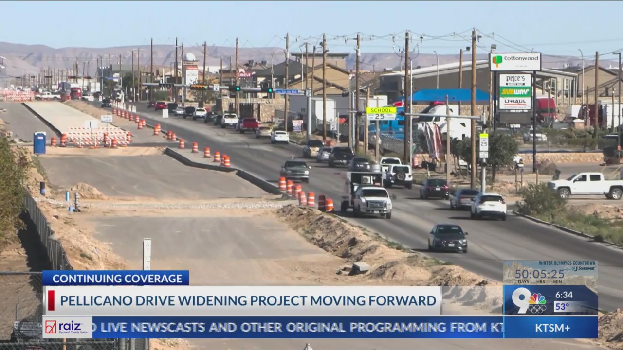 Residents relieved to see Pellicano project resume – KTSM 9 News