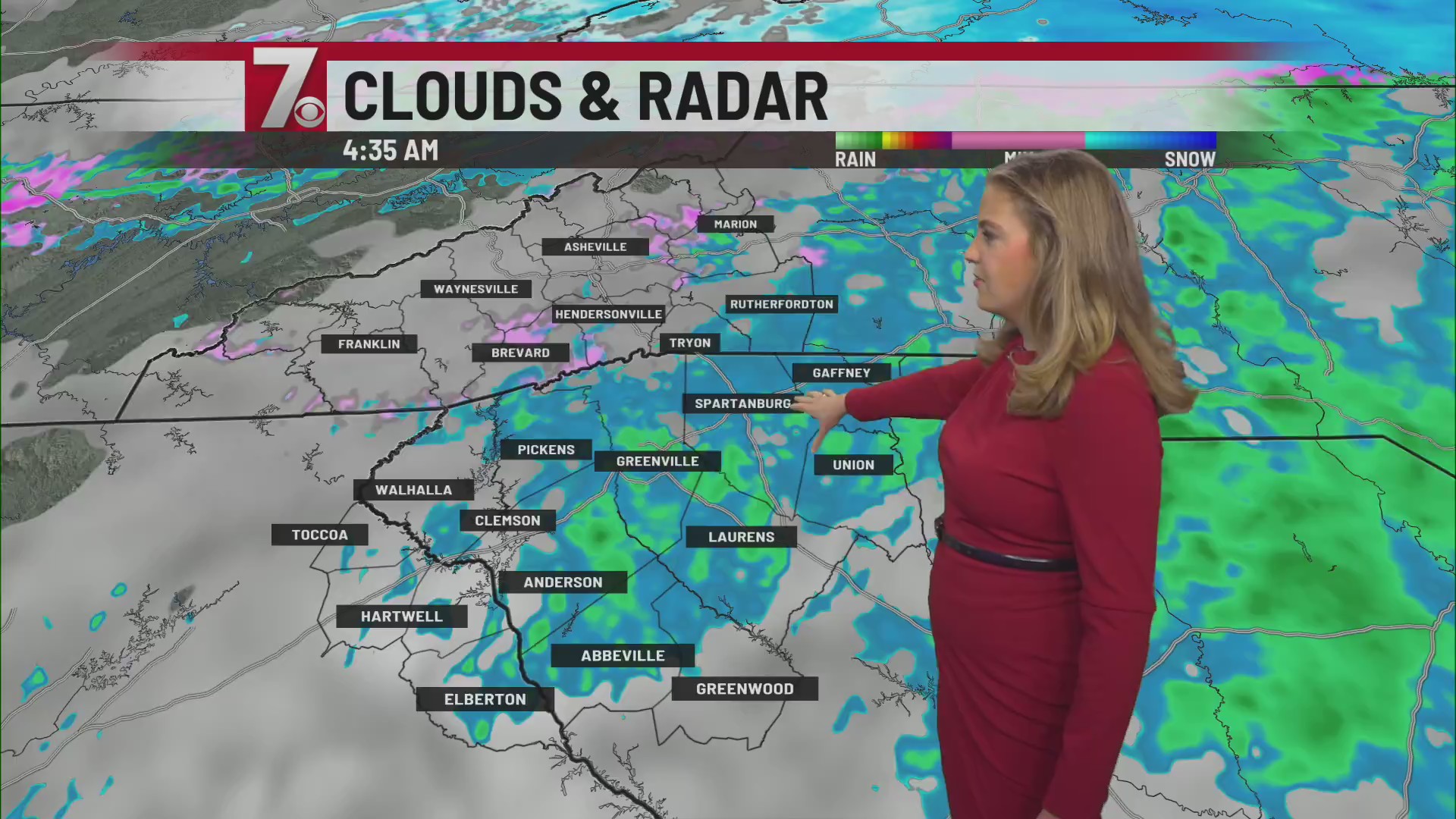 Friday AM Weather 12/5 – WSPA 7NEWS