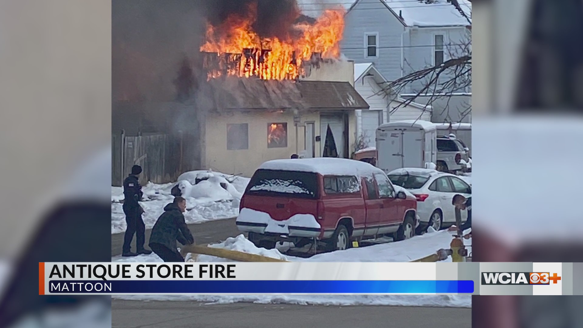 Coles Co. firefighters battle fire endangering other buildings in ...