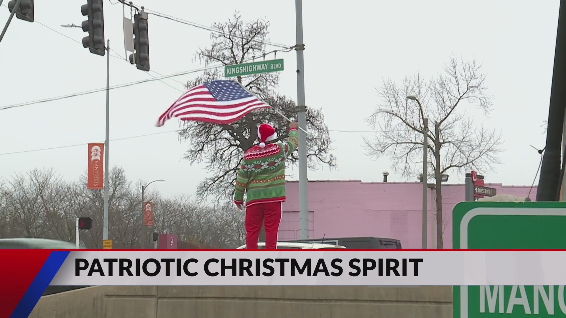 St. Louis man delights in sharing patriotic Christmas spirit – FOX 2