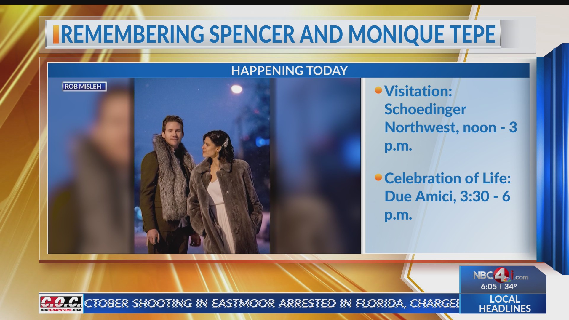 Community reacts to arrest in Tepe murders – NBC4 WCMH-TV