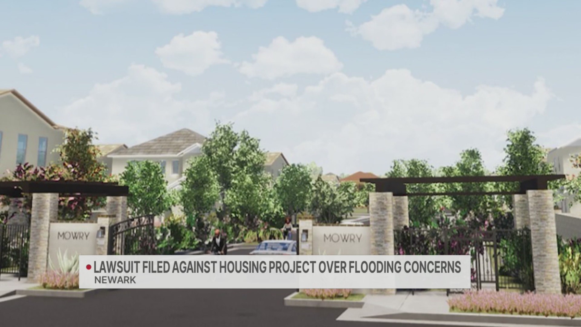 Lawsuit filed against Newark housing project over flooding concerns – KRON4