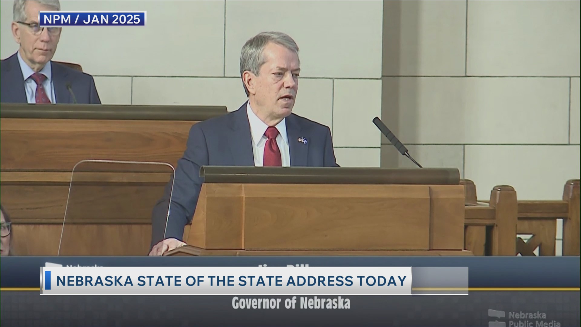 Jim Pillen to Address His State of the State Today 1/15/2026 – KCAU 9 ...