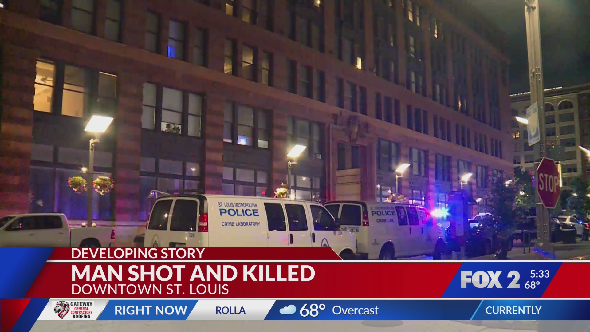 Man shot, killed inside loft building in downtown St. Louis – FOX 2