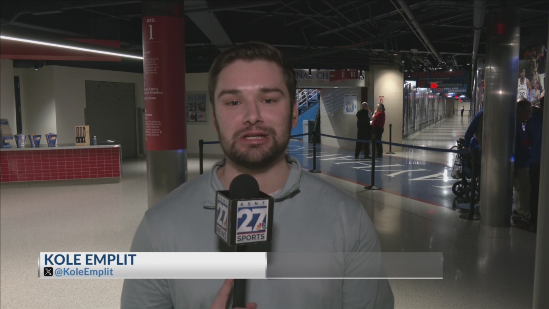 Kansas make a statement, rolls over No. 2 Iowa State at home – KSNT 27 News