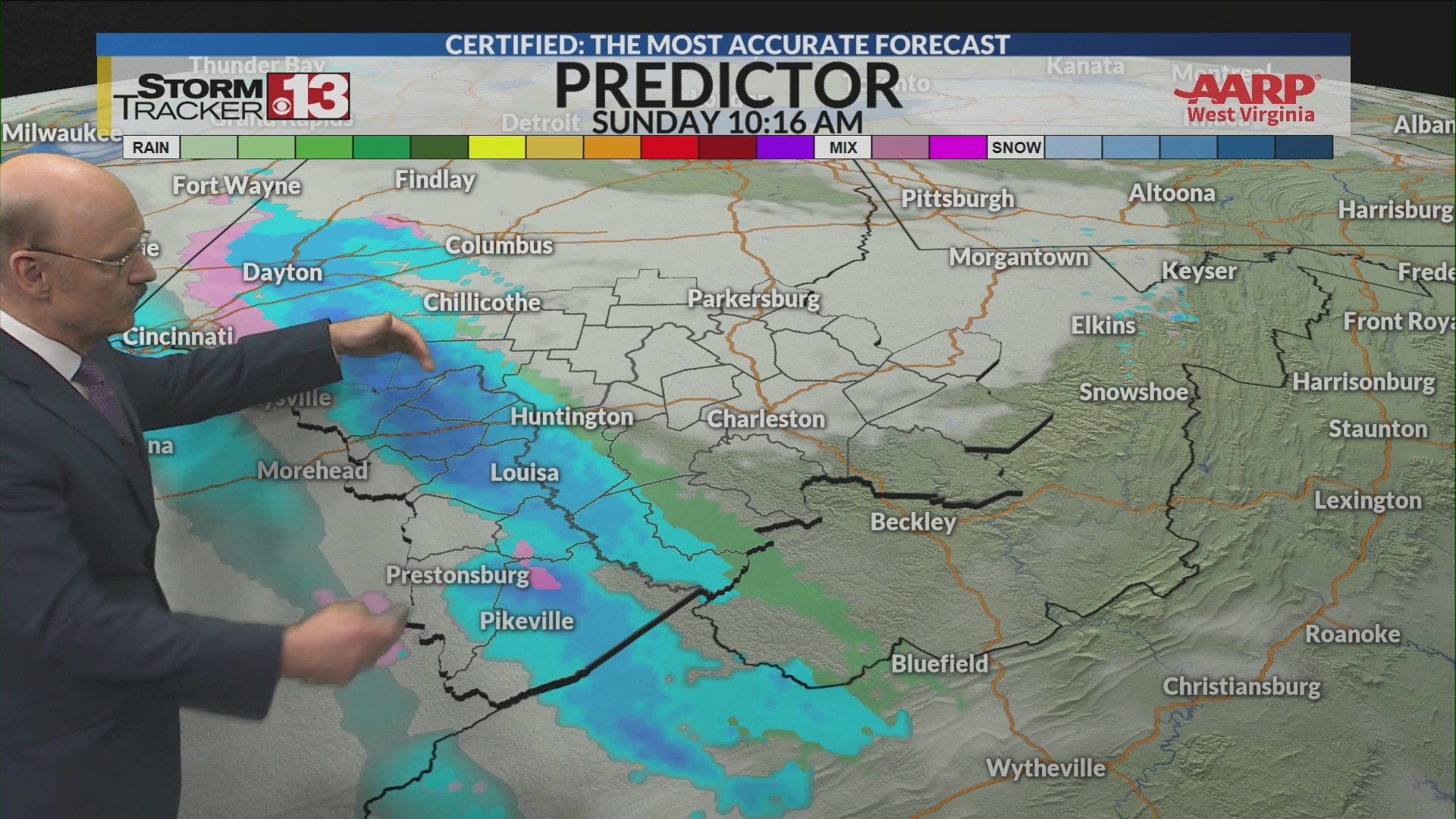 Look for snow covered roads in spots Saturday and Sunday morning – WOWK ...