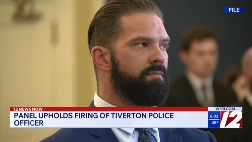 Panel upholds firing of Tiverton police officer – WPRI.com