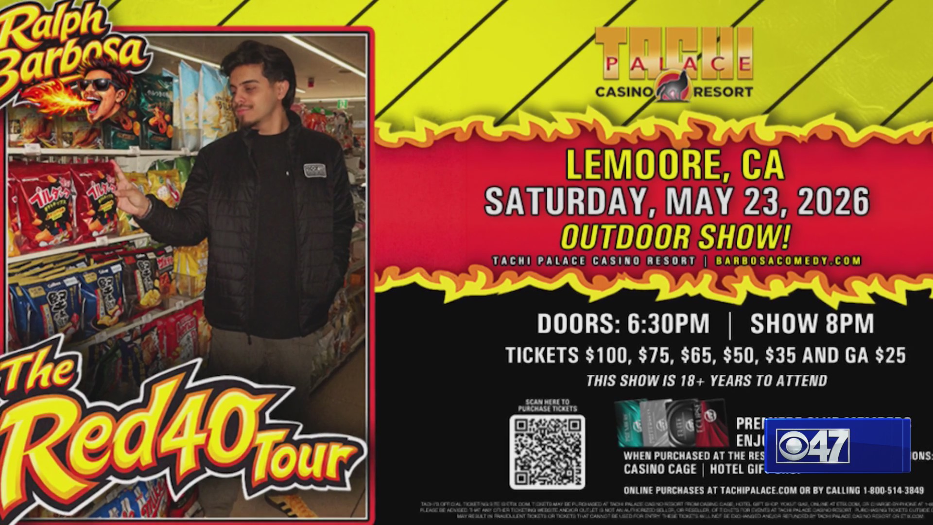 Comedian Ralph Barbosa to perform in Lemoore – CBS47 and KSEE24 | News ...