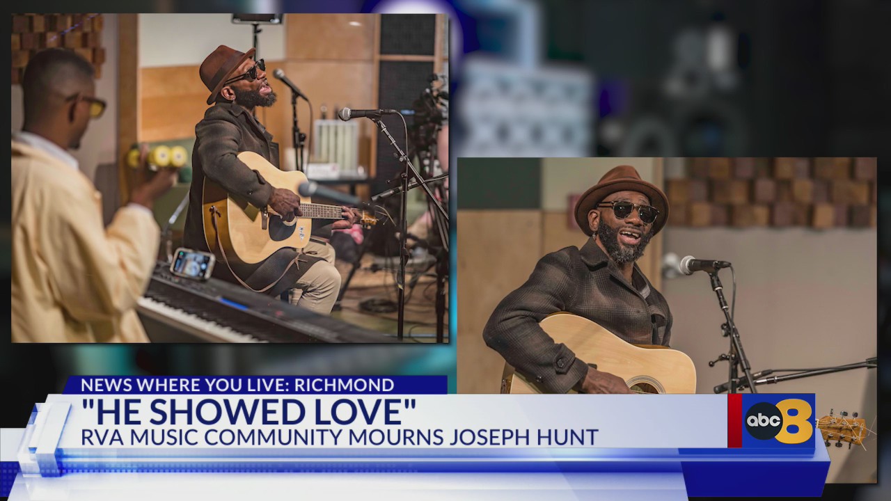 Richmond music community mourns musician Joseph Hunt – WRIC ABC 8News