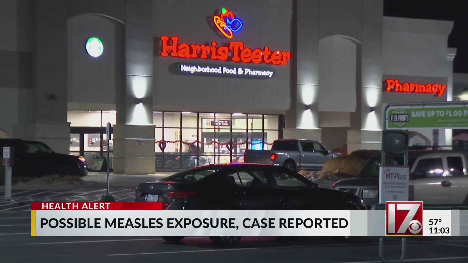 Possible measles exposure at Raleigh grocery stores, gym – CBS17.com