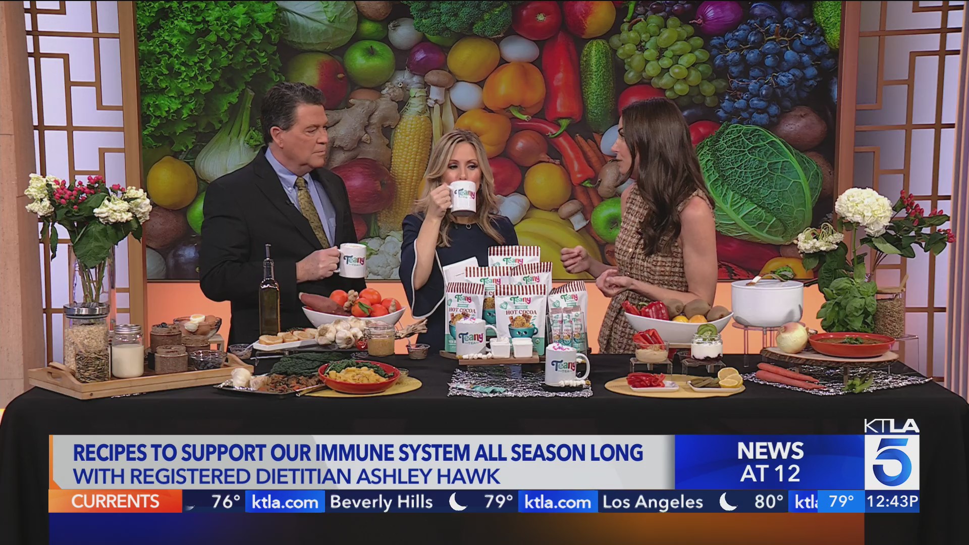 Registered dietitian Ashley Hawk shared recipes to support our immune ...