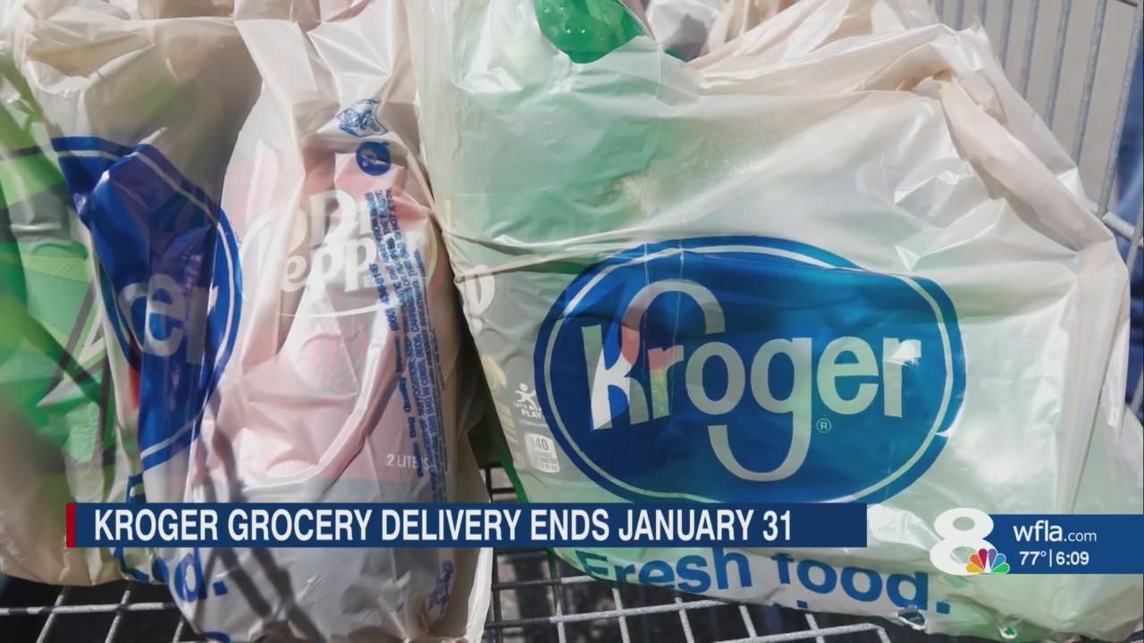 Kroger to leave Florida, ending grocery delivery services next year – WFLA