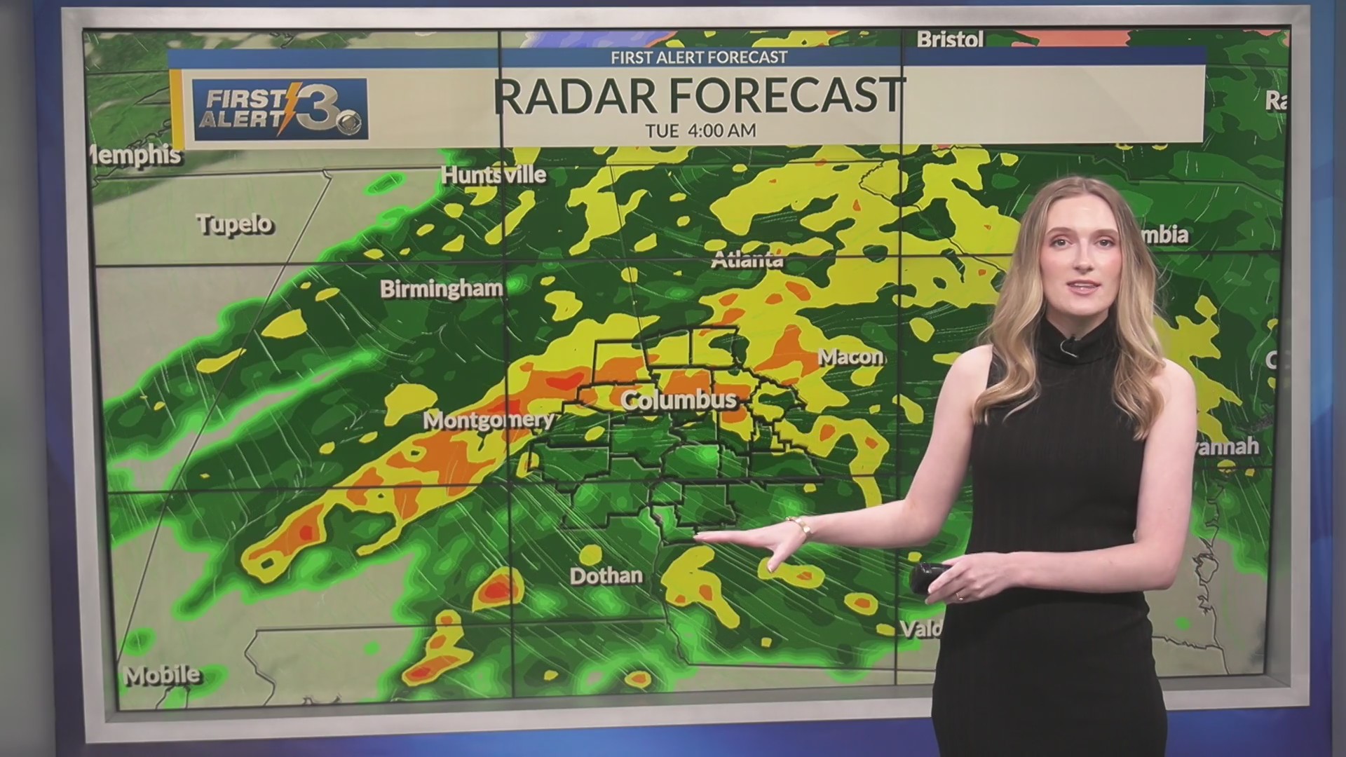 Columbus, Ga Forecast Sunday Night (11/30/25) – Kaylee Barbee – WRBL