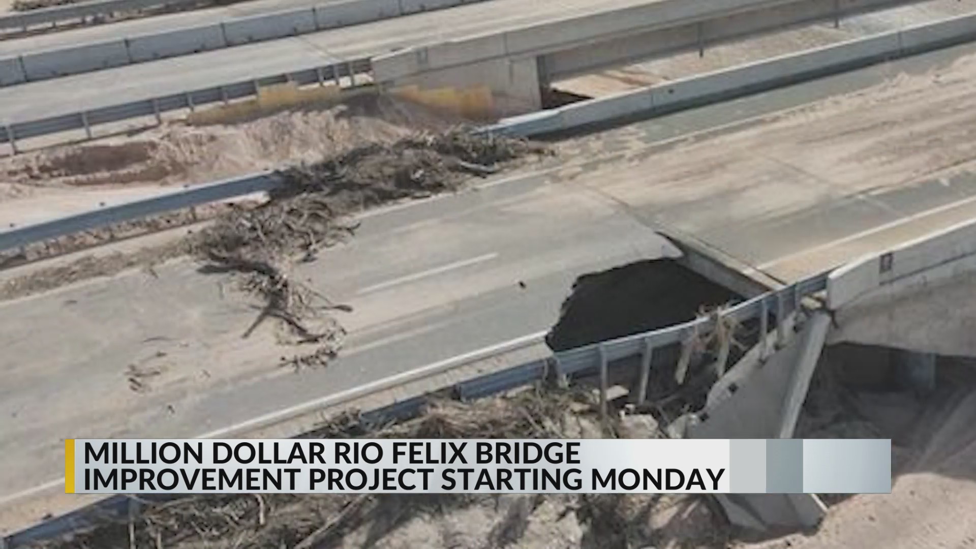 Rio Felix bridge improvement project in New Mexico starts Monday, Jan ...