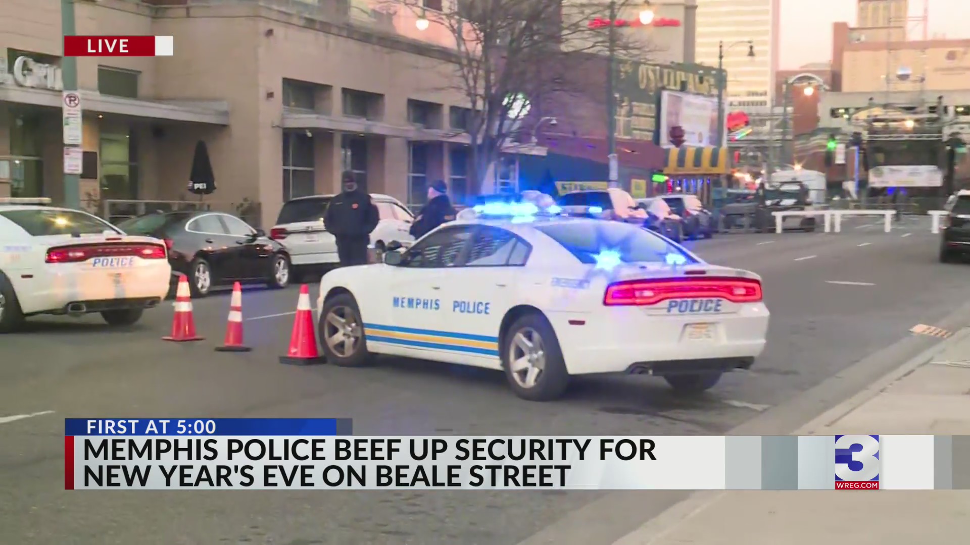 MPD beef up security for NYE on Beale St. – WREG.com