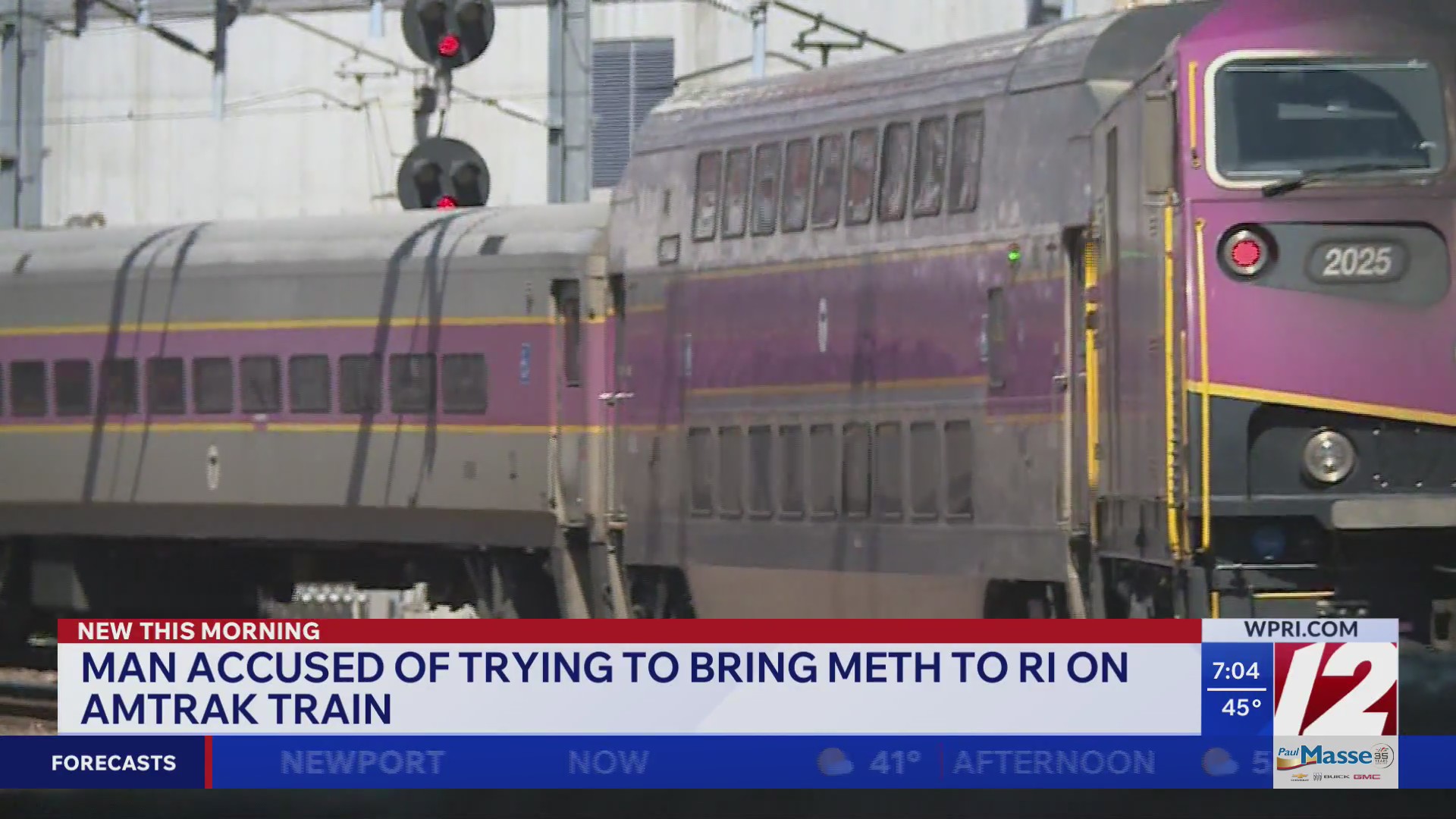 Man accused of trying to bring meth to RI on Amtrak train – WPRI.com