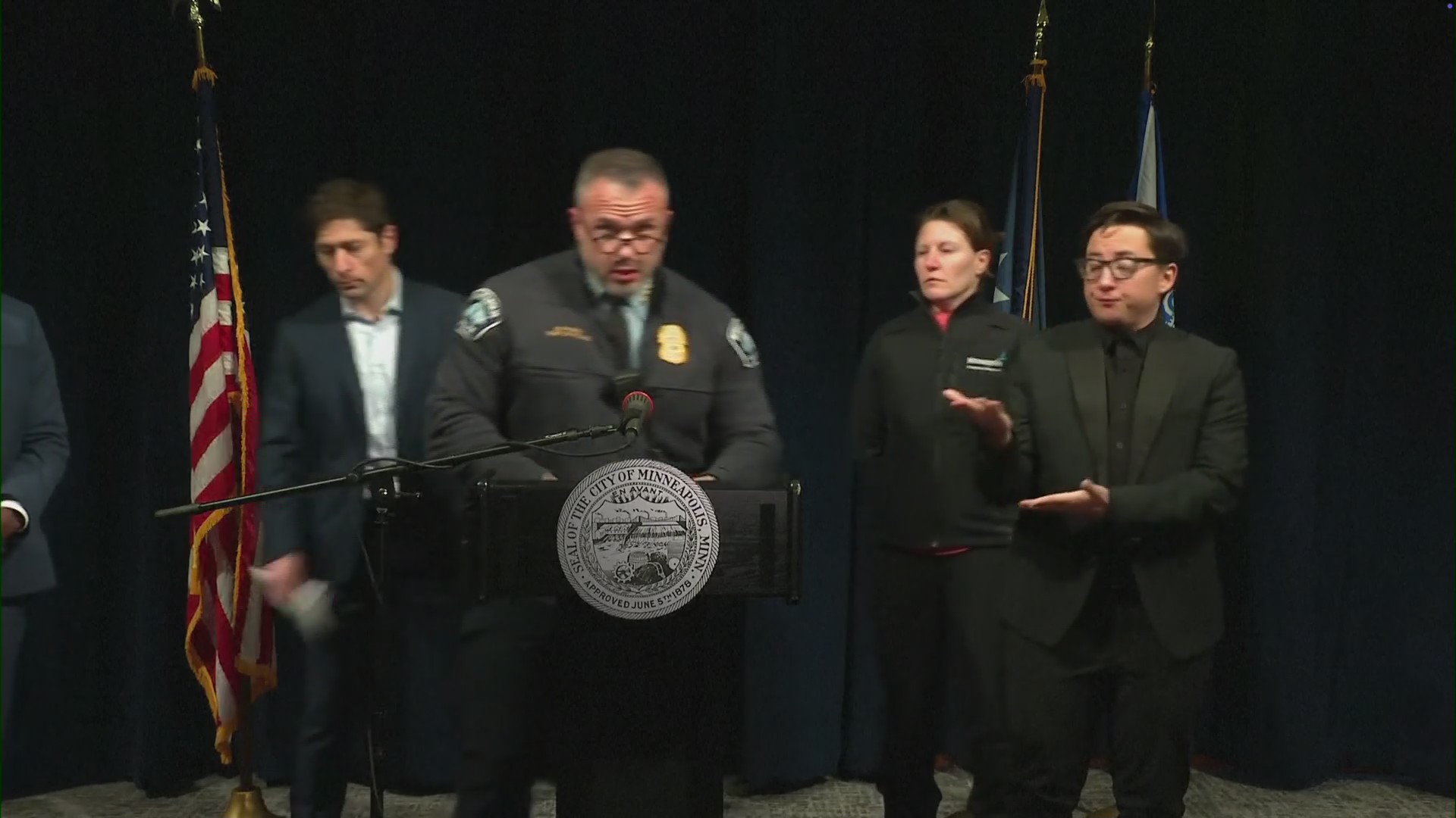 Minneapolis Mayor, Police Chief press conference on ICE shooting 01/24 ...