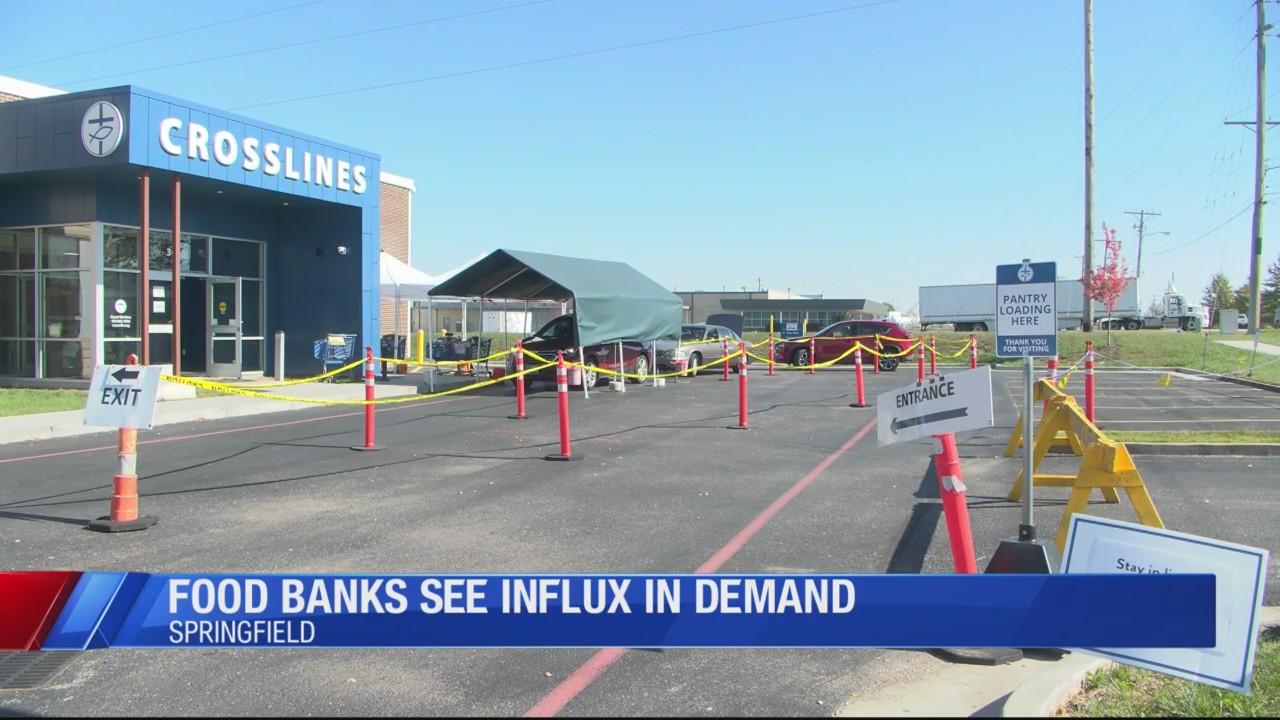 Springfield food pantries see influx in demand Monday morning – KOLR ...