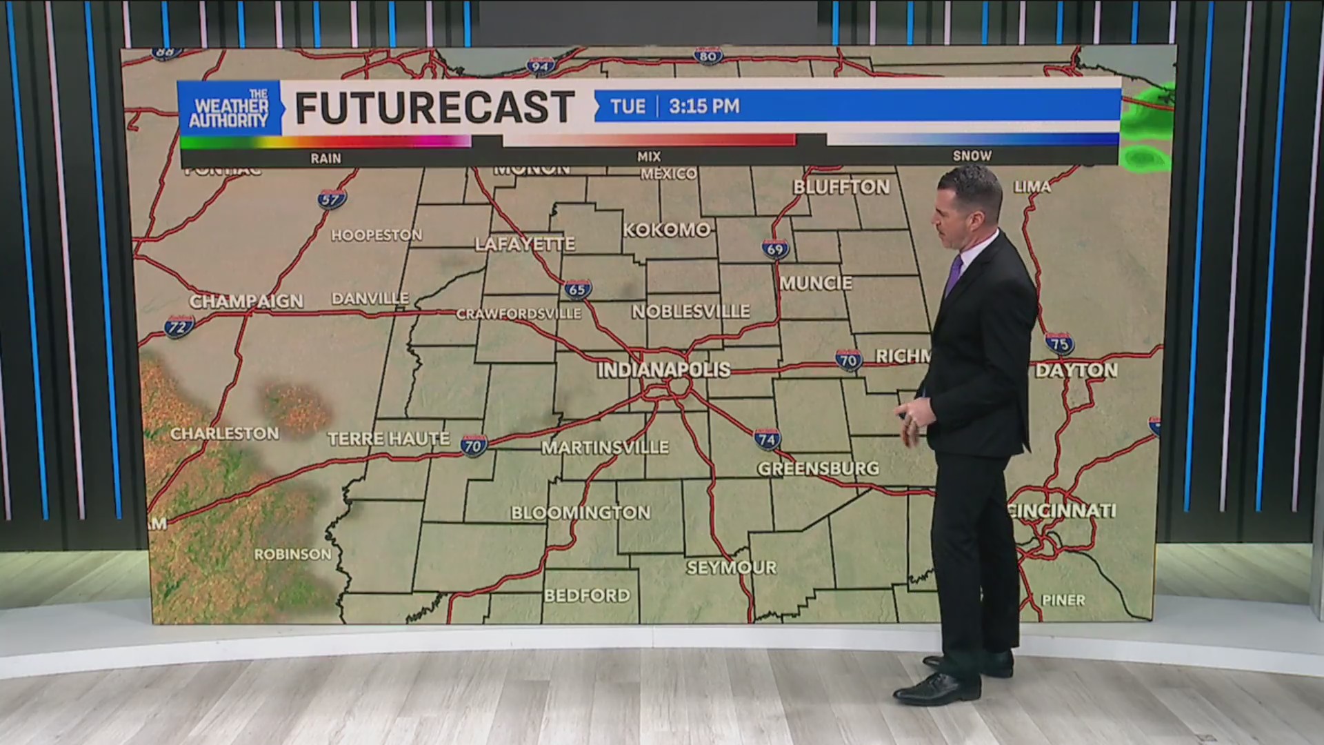 Mildness staying the course for now; rain coming soon – Fox 59
