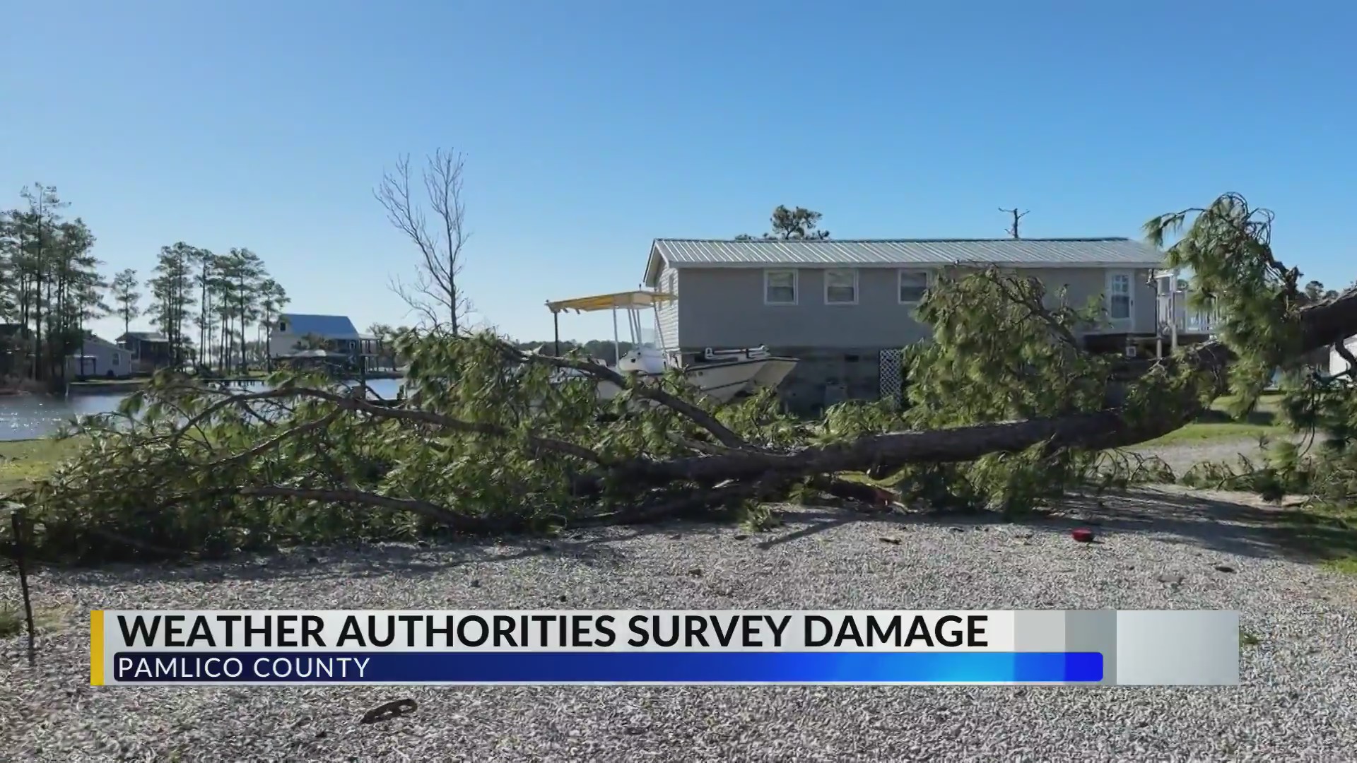 Storm Causes Significant Damage in Pamlico County; Officials Survey ...