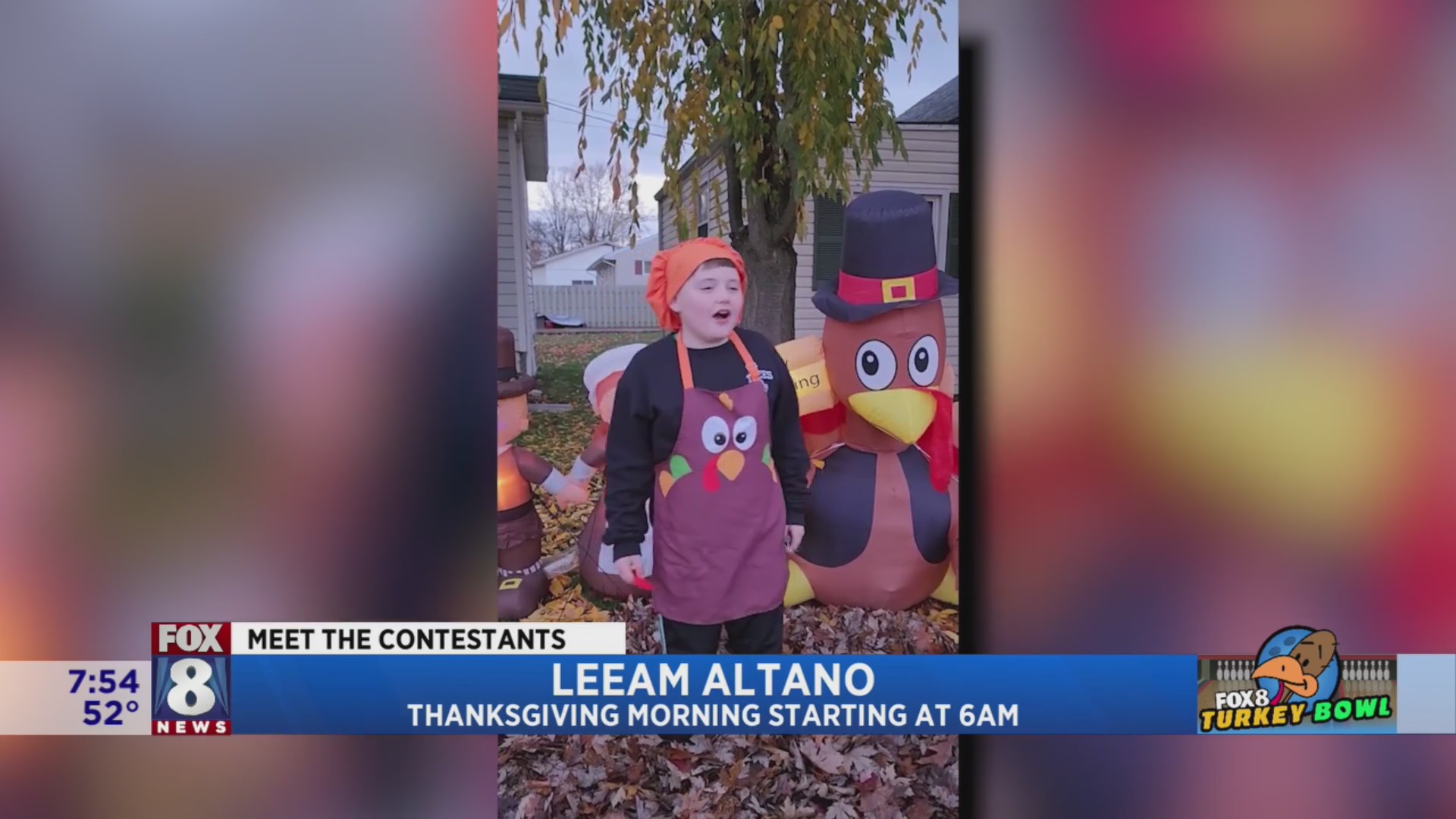Turkey Bowl contestant Leeam Altano – Fox 8 Cleveland WJW