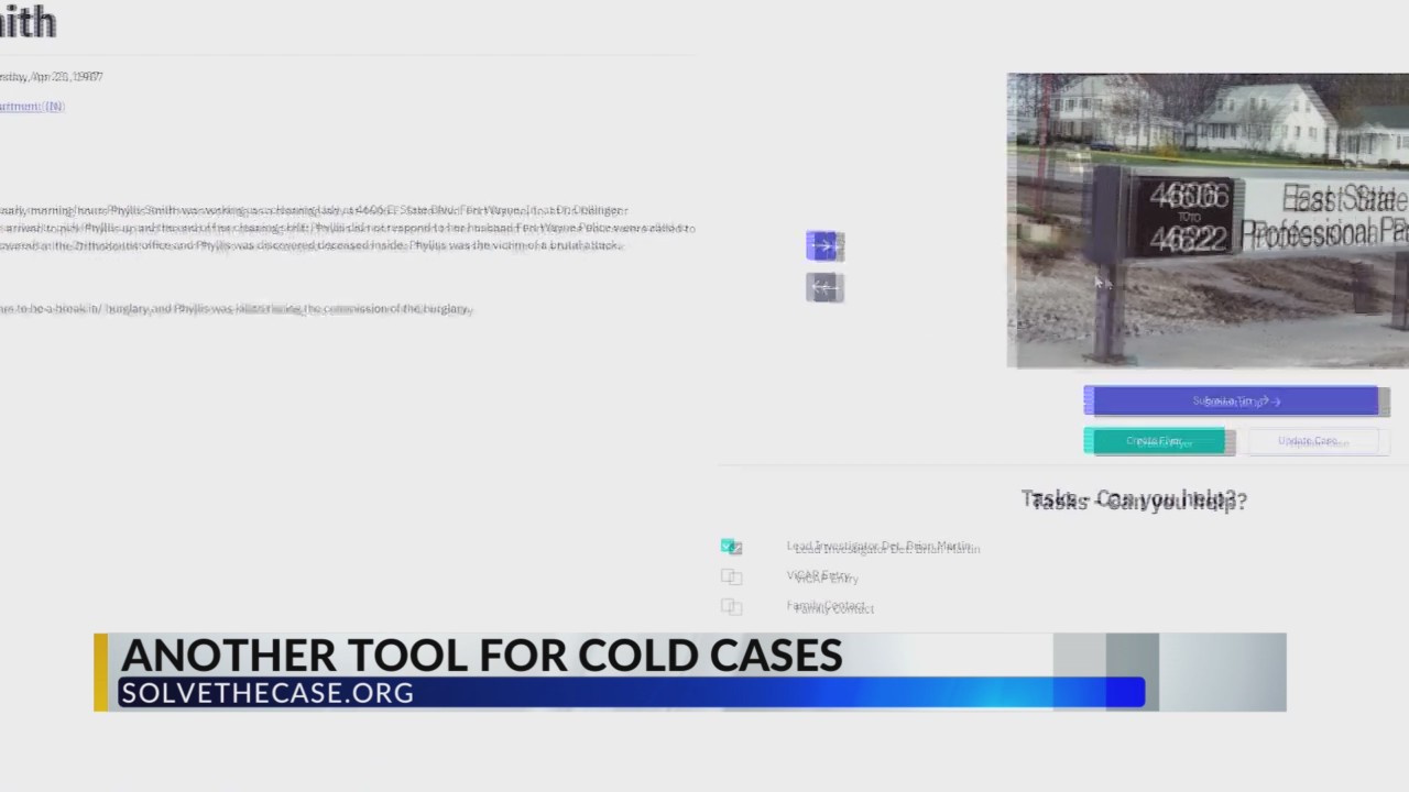 Another way to give tips on cold cases – WANE 15