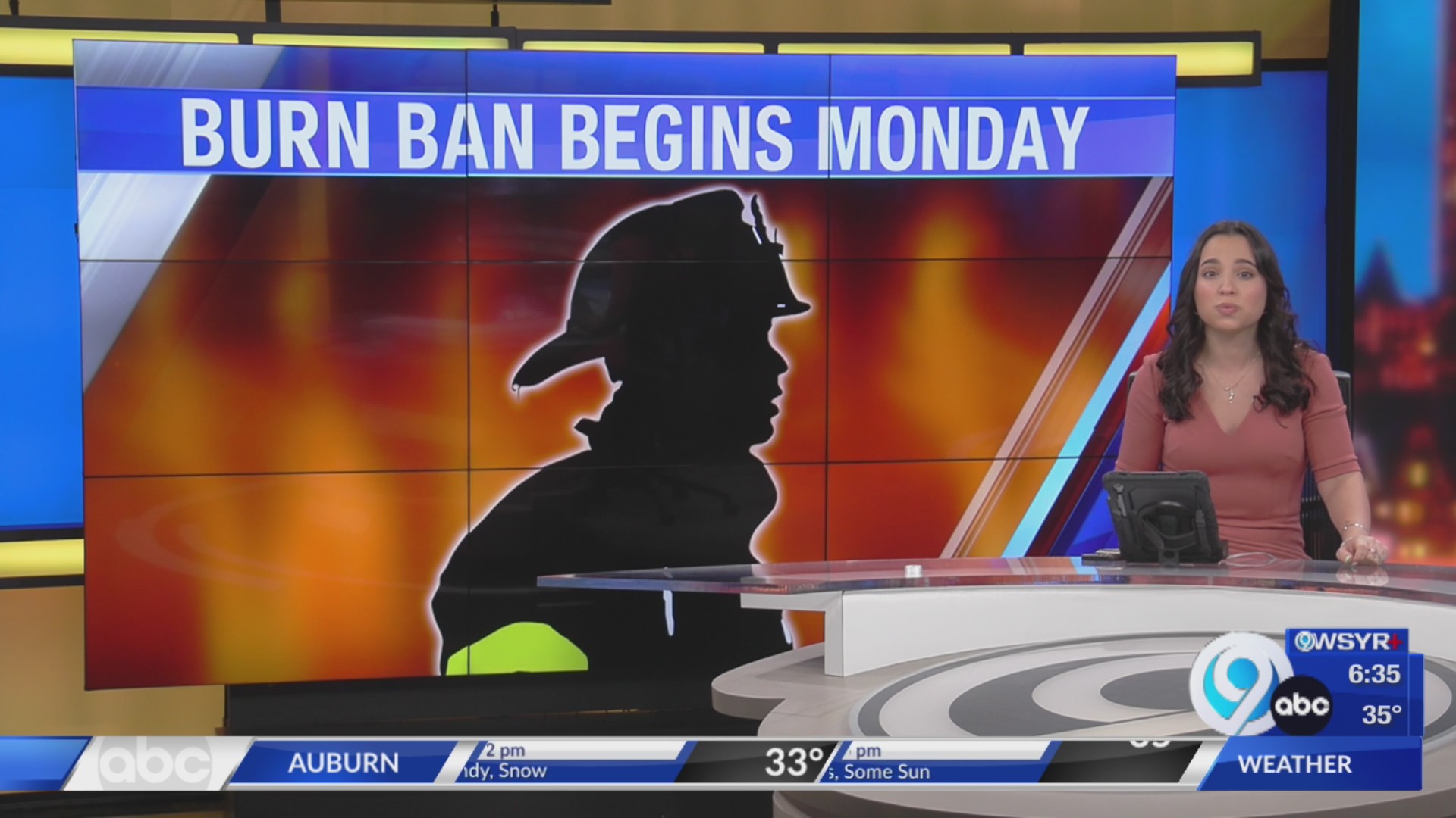 TMN Saturday– Burn Ban in Syracuse starts Monday – WSYR