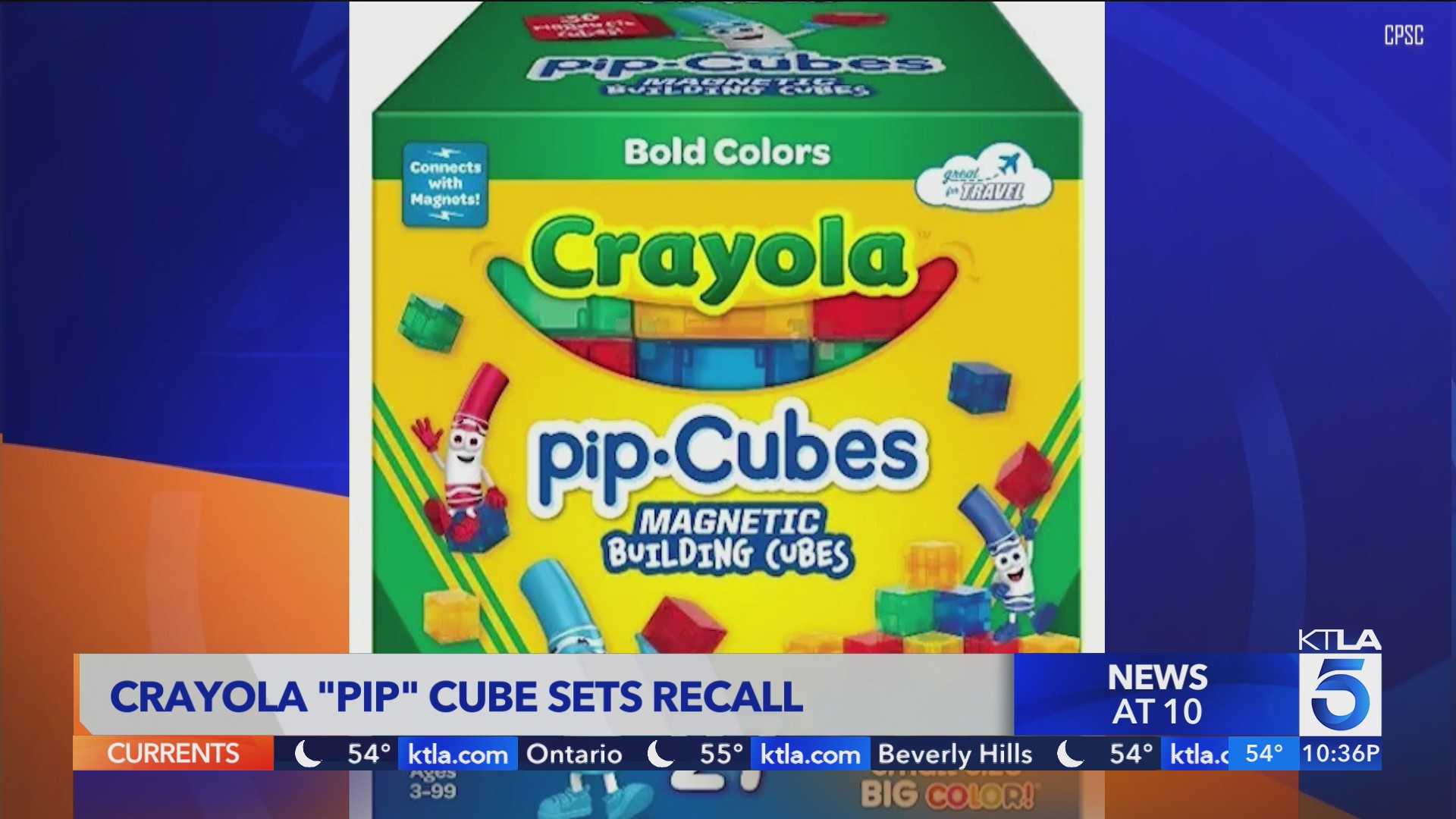 Crayola toys recalled over potential injury or death risk to children ...
