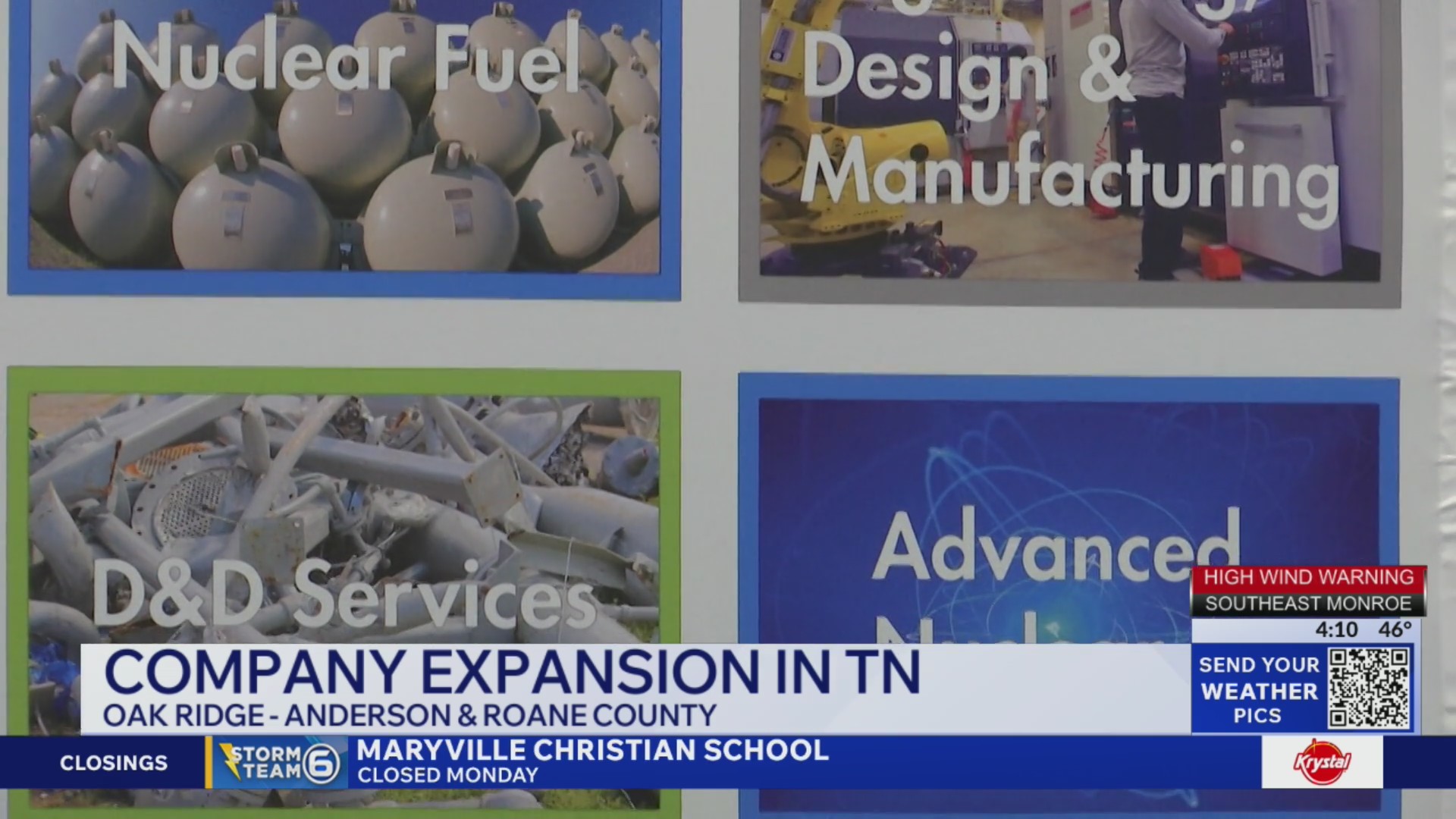 Centrus bringing $560 million, 430 jobs to East TN in expansion – WATE ...