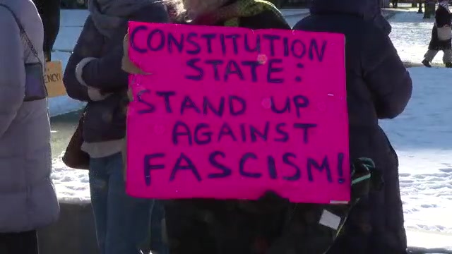 Hundreds across Connecticut take part in ‘Free America’ walkouts ...