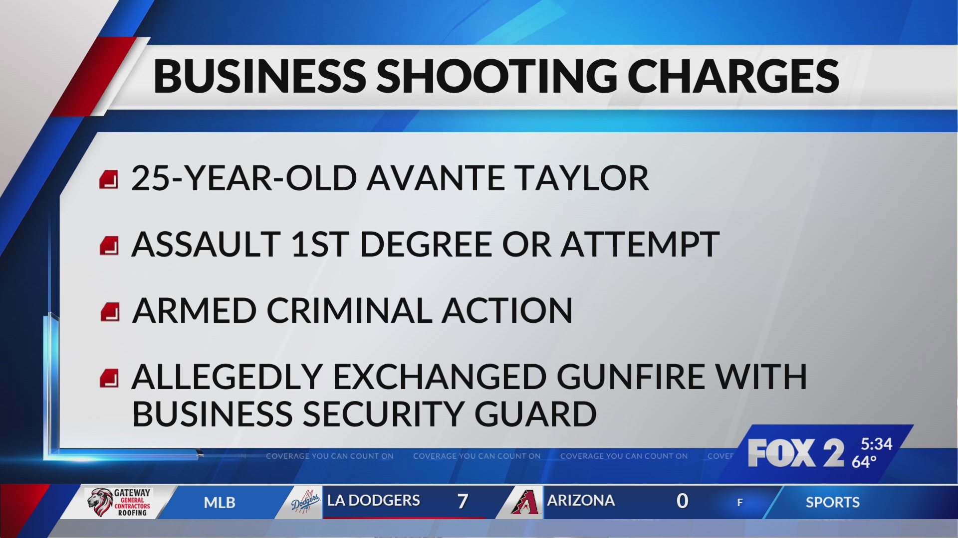 Security guard wounds armed suspect in grocery store shooting – FOX 2