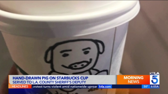 Starbucks barista draws pig on deputy’s coffee cup – WKRG News 5