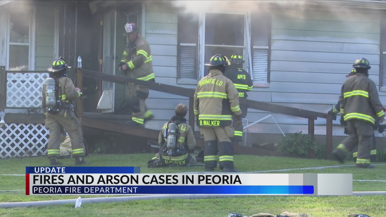 Peoria Fire Dept. reports rise in fire incidents and arson cases ...