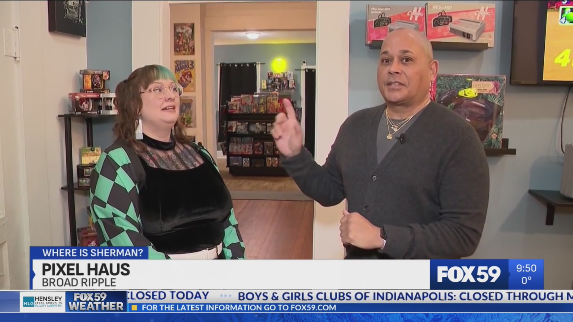Where Is Sherman? Pixel Haus in Broad Ripple Part Two – Fox 59